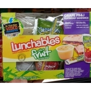 Lunchables Grape PB&J Fruit Flatbread Sandwich: Calories, Nutrition ...