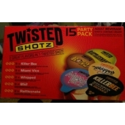 Twisted Shotz Adult Beverage, Variety Pack: Calories, Nutrition ...