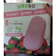 Yasso Frozen Greek Yogurt, Strawberry: Calories, Nutrition Analysis ...