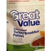 Great Value Turkey Breakfast Patties: Calories, Nutrition Analysis ...