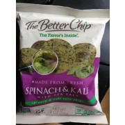 The Better Chip Spinach & Kale Chips: Calories, Nutrition Analysis ...