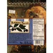 Trader Joe's Blueberry Muffins: Calories, Nutrition Analysis & More | Fooducate