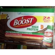 Boost High Protein Complete Nutritional Drink, Rich Chocolate 8 Fl Oz ...