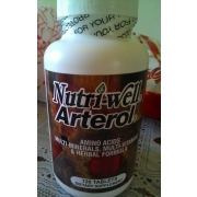 Nutri Well Arterol Herbal Formula, Dietary Supplement: Calories ...