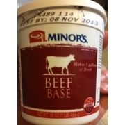 Minor's Beef Base: Calories, Nutrition Analysis & More | Fooducate