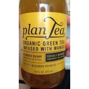 Plan Tea Organic Green Tea Infused With Mango: Calories, Nutrition ...