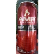 Amp Energy Drink: Calories, Nutrition Analysis & More | Fooducate