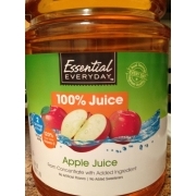 Essential Everyday Apple Juice: Calories, Nutrition Analysis & More ...