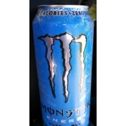 Monster Ultra Blue Energy Drink: Calories, Nutrition Analysis & More ...