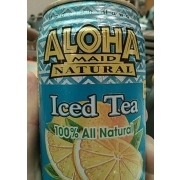 Aloha Maid Iced Tea with Natural Lemon Flavors: Calories, Nutrition ...