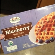 Sprouts Farmers Market Organic Blueberry Waffles: Calories, Nutrition ...