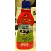 California Farms Made From Fresh Milk, Sweetened Condensed Milk Full ...