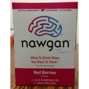 Nawgan Drink Mix, Red Berries Flavor: Calories, Nutrition Analysis ...