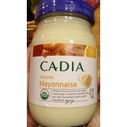 Cadia Organic Mayonnaise: Calories, Nutrition Analysis & More | Fooducate