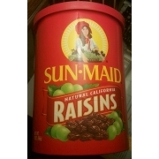 Sun-Maid California Raisins: Calories, Nutrition Analysis & More ...