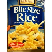Laura Lynn Toasted Rice Cereal, Bite Size Rice: Calories, Nutrition ...