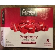 Essential Everyday Raspberry Artificial Flavor, Gelatin: Calories ...