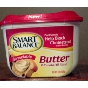 Smart Balance Butter & Canola Oil Blend, Spreadable: Calories ...