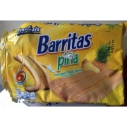 Marinela Barritas Pineapple Filled Cookies: Calories, Nutrition ...