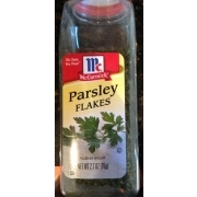 McCormick Parsley Flakes,: Calories, Nutrition Analysis & More | Fooducate
