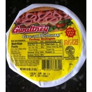 Gwaltney Turkey Bologna: Calories, Nutrition Analysis & More | Fooducate