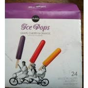 Publix Grape, Cherry & Orange Ice Pops: Calories, Nutrition Analysis ...