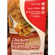Safeway Stuffing Mix, Chicken Flavored: Calories, Nutrition Analysis ...