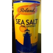 Roland Sea Salt, Fine Crystals: Calories, Nutrition Analysis & More ...