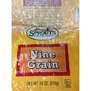 Sprouts Farmers Market Nine Grain Bread: Calories, Nutrition Analysis ...