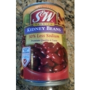 S&W Kidney Beans: Calories, Nutrition Analysis & More | Fooducate