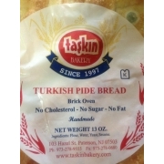 Taskin Bakery Turkish Pide Bread: Calories, Nutrition Analysis & More ...