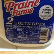 User added: Prairie Farms 2% Reduced Fat Milk as coffee lightener ...