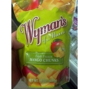 Wyman's of Maine Fresh Frozen Mango Chunks: Calories, Nutrition Analysis & More | Fooducate