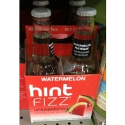 Hint Fizz Watermelon, Unsweetened Sparkling Water: Calories, Nutrition ...