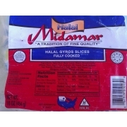 Midamar Beef: Calories, Nutrition Analysis & More | Fooducate
