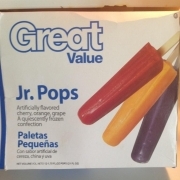 Great Value Pops: Calories, Nutrition Analysis & More | Fooducate