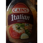 Cains Dressing, Italian: Calories, Nutrition Analysis & More | Fooducate