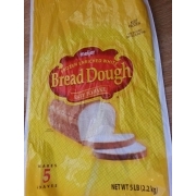 Meijer Frozen Enriched White Bread Dough: Calories, Nutrition Analysis ...