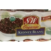 S W Organic Kidney Beans: Calories, Nutrition Analysis & More | Fooducate