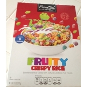 Essential Everyday Fruity Crispy Rice Cereal: Calories, Nutrition ...