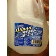 Hiland Drinking Water: Calories, Nutrition Analysis & More | Fooducate