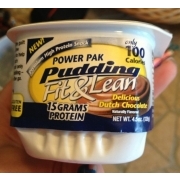 Power Pak Pudding Fit & Lean, Delicious Dutch Chocolate: Calories ...