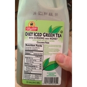 ShopRite Diet Iced Green Tea With Ginseng And Honey: Calories ...