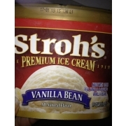 Stroh's Ice Cream, Premium, Vanilla Bean: Calories, Nutrition Analysis ...