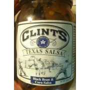 Clint's Texas Salsa, Black Bean & Corn Salsa: Calories, Nutrition ...