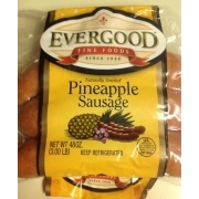 Evergood Fine Foods Pineapple Sausage: Calories, Nutrition Analysis ...