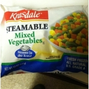 Krasdale Steamable Mixed Vegetables: Calories, Nutrition Analysis ...