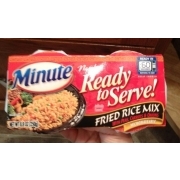 Minute Fried Rice Mix: Calories, Nutrition Analysis & More | Fooducate