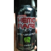 Nutrex Hemo Rage Black, Ultra Concentrate, Turbo Energy Shot, Dietary ...