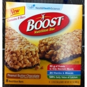 Boost Peanut Butter Chocolate Nutrition Bar: Calories, Nutrition ...